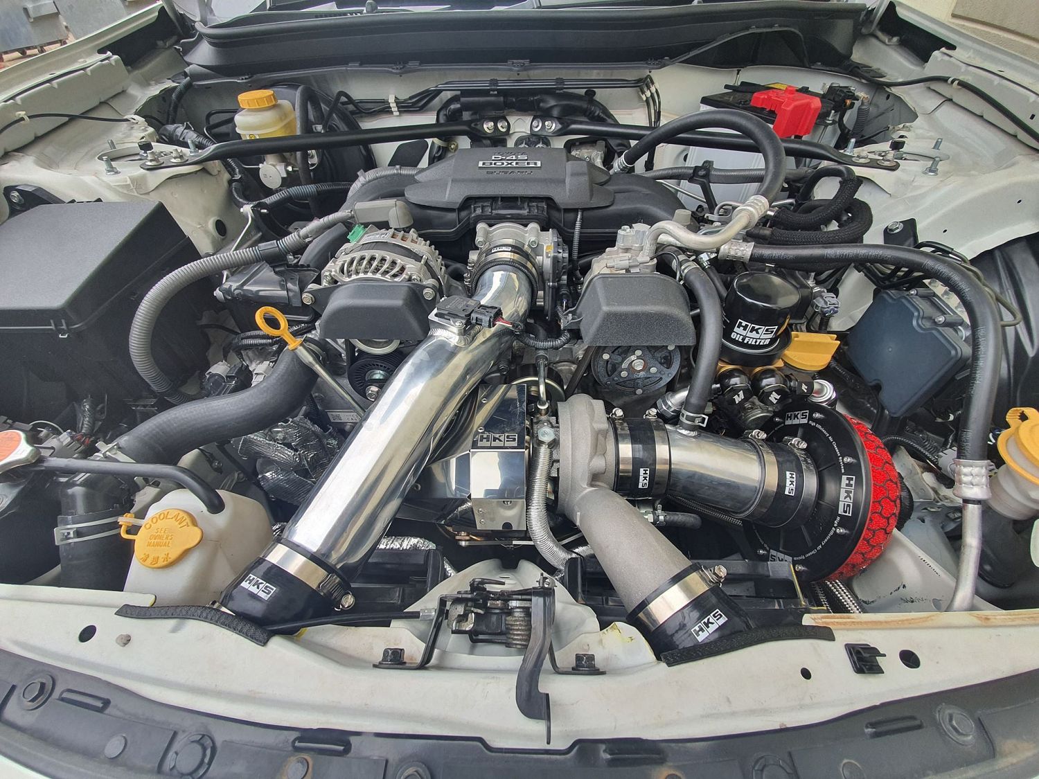 HKS V2 GTIII-RS Bolt On Turbo Pro Kit Subaru BRZ/Toyota 86 12-21 ...