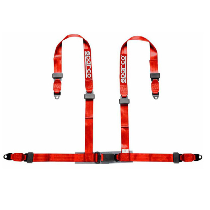Sparco Bolt Down Harness – 4 Point/2 Inch RED – Yakuza Motorsports ...