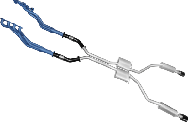 Manta Dual 2.5in Cat Back Aluminised Steel – Medium (Commodore VZ/Maloo ...